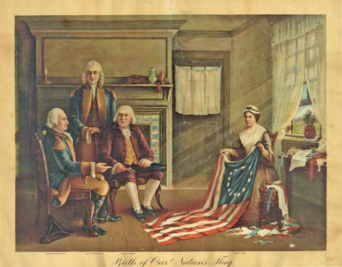 History Unfurled: The Legend of Betsy Ross and the First Flag - Owlcation