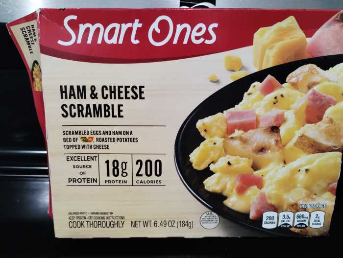 Review: Smart Ones Ham and Cheese Scramble - HubPages