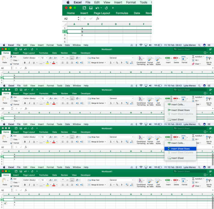 How to Insert a Row on an Excel Spreadsheet - HubPages