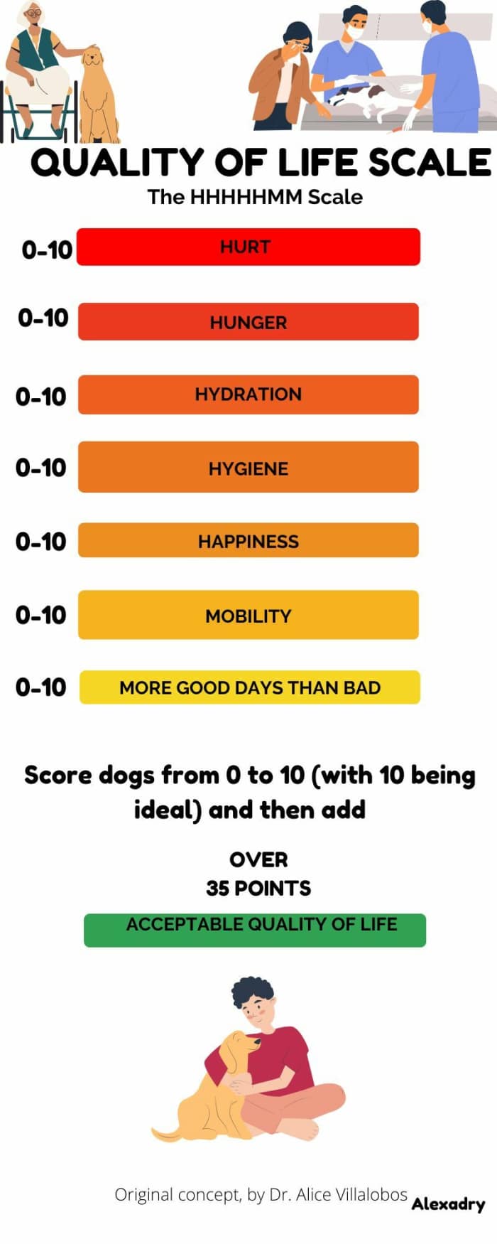 How to Determine a Dog's Quality of Life - HubPages