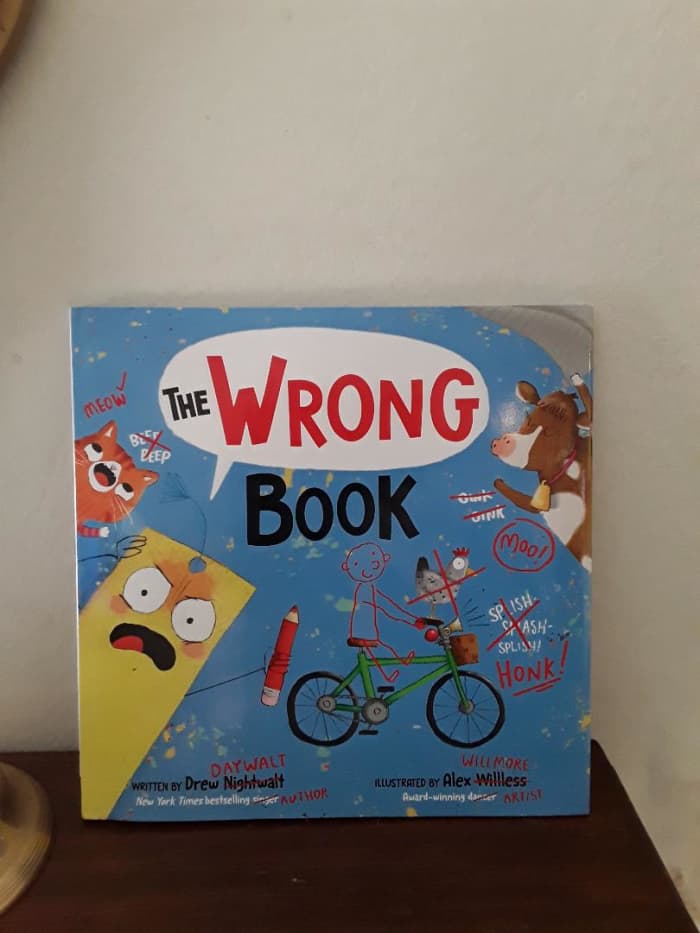Words in a Book Could Be Wrong as Described in Hilarious Picture Book ...