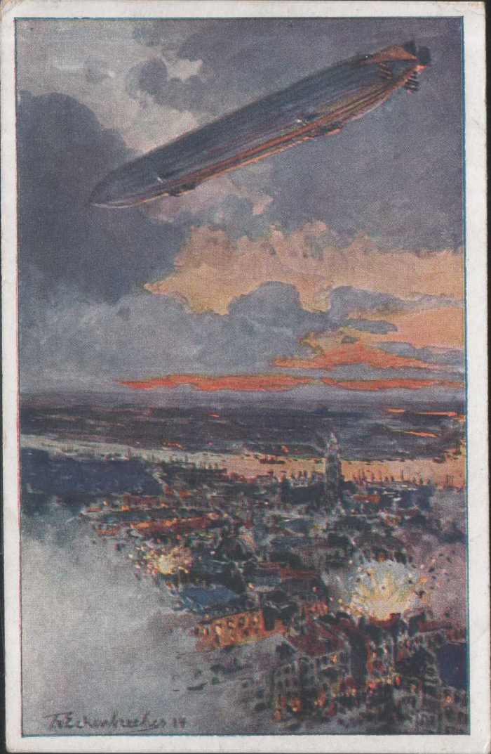 When Zeppelin Airships Terrorized the Air in World War I - HubPages