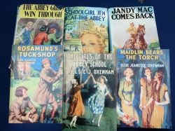 What's so intriguing about The Abbey girls books by Elsie J Oxehnam ...