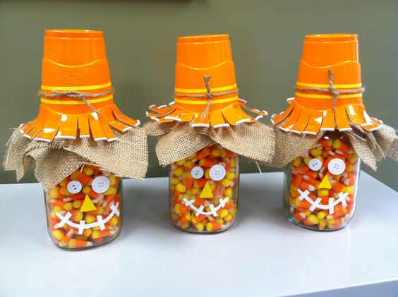 35+ Cute Candy Corn Crafts and Decorations for Fall and Halloween ...