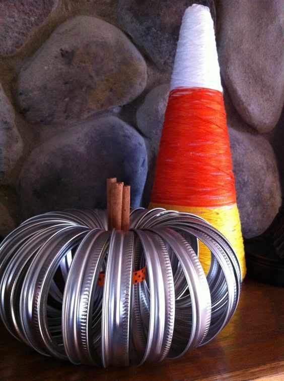 35+ Cute Candy Corn Crafts and Decorations for Fall and Halloween ...