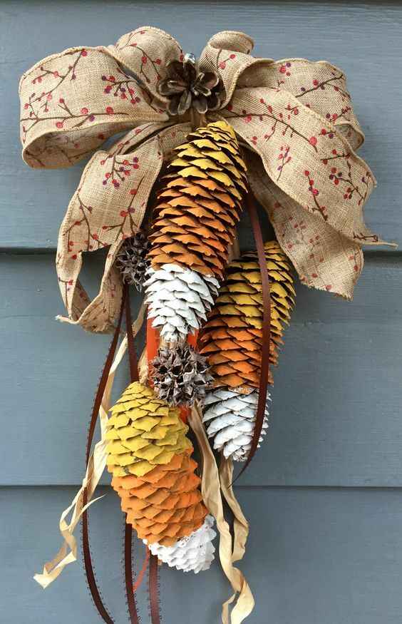 35+ Cute Candy Corn Crafts and Decorations for Fall and Halloween ...