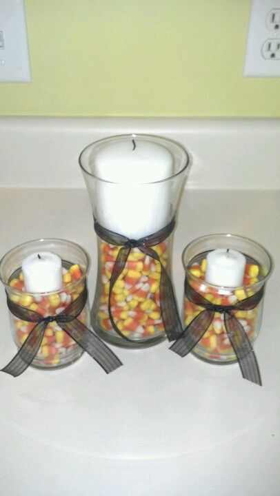 35+ Cute Candy Corn Crafts and Decorations for Fall and Halloween ...