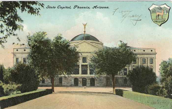 Arizona's State Capitol Building, Museum, and Memorial Plaza Phoenix ...