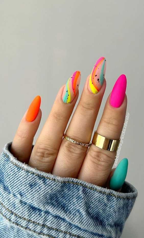 65+ Bright Color Nail Art Designs for Summer - HubPages