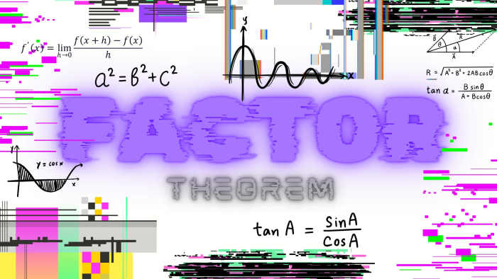 How to Use Factor Theorem in Finding the Factors of Polynomials (With ...