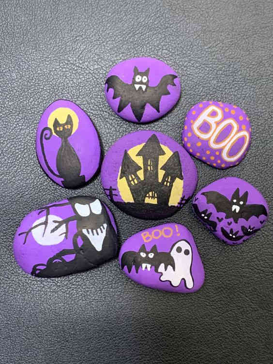 30+ Spooktastic Halloween Rock Painting Ideas - HubPages