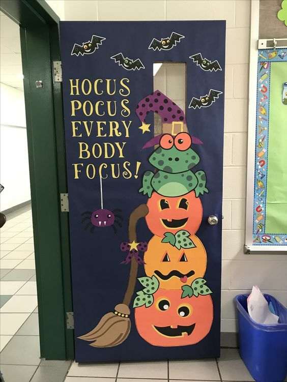 25+ DIY Halloween Classroom Door Decorations - HubPages