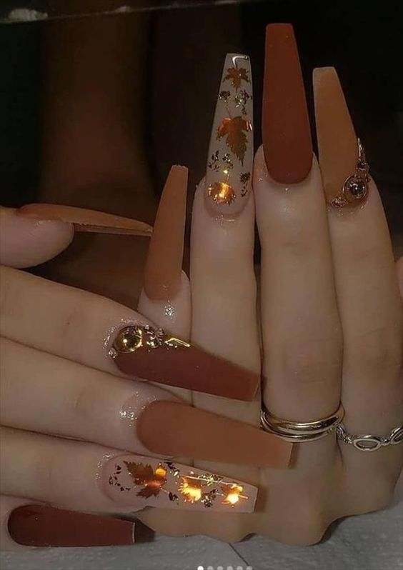 30+ Fall Nail Art Ideas and Smokin' Autumn Colors 2024 - HubPages