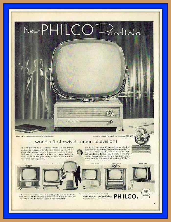 The 1960 Philco Predicta Debutante Television & the Philco Predicta ...