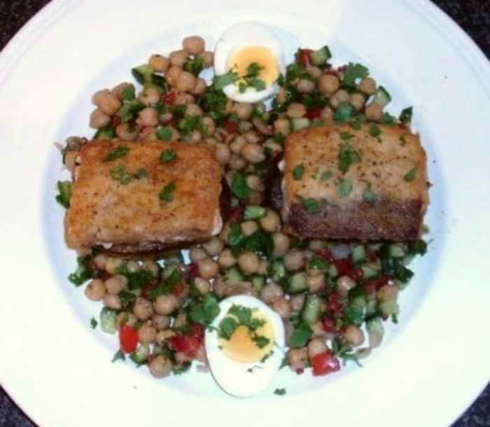 Pan Fried Mahi Mahi Fish Fillet with Spicy Chickpea Salsa Recipe - HubPages