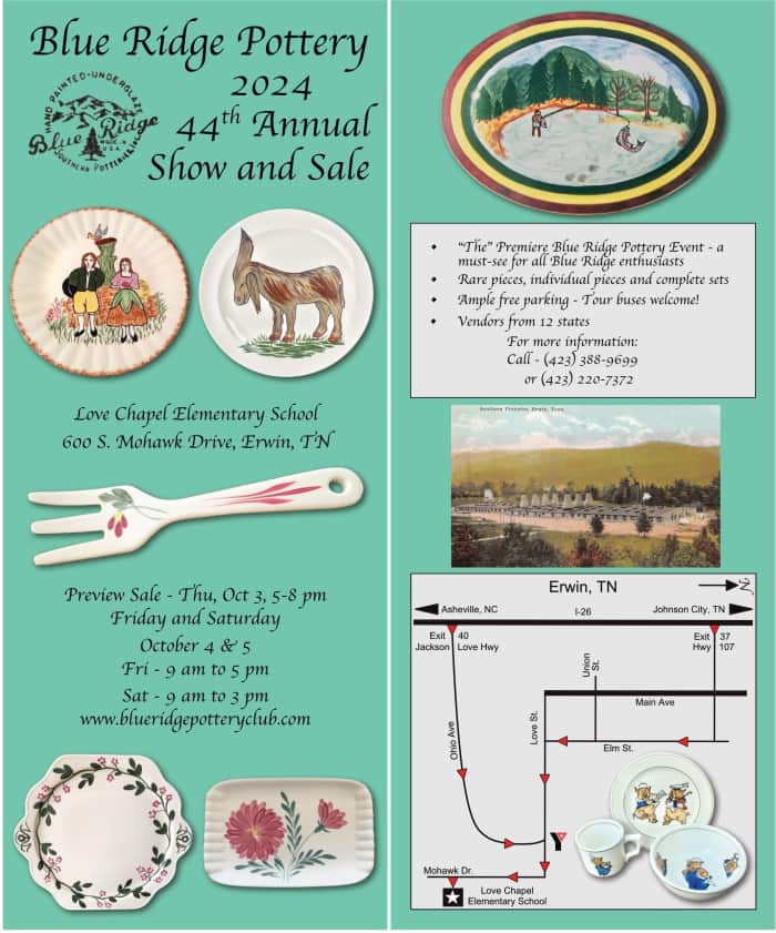 Collecting Vintage Blue Ridge Pottery Dishes Made in Appalachia - HobbyLark