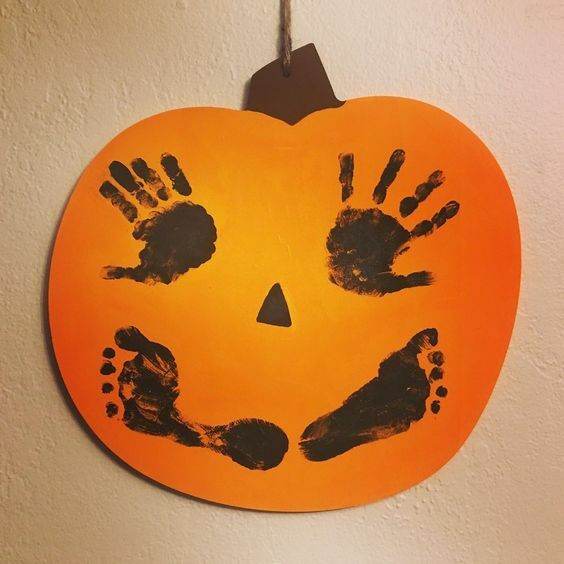 30+ Easy DIY Halloween Handprint and Footprint Crafts - HubPages