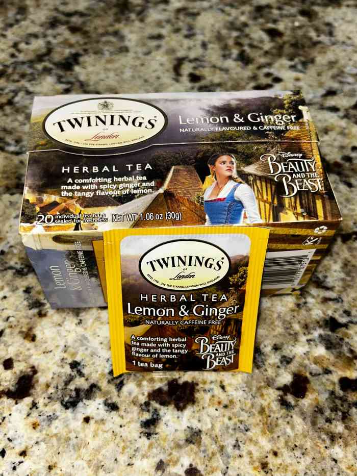 Disney's "Beauty and the Beast" Live-Action movie Tea Bags by Twinings ...