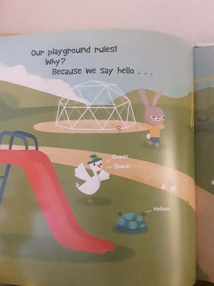 School Rules Make Classrooms and Playgrounds Happy and Safe in 2 Fun ...