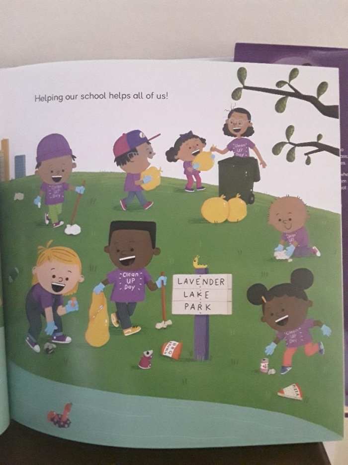Purple Is Inclusive for Our Children's Schools in Creative Picture Book ...
