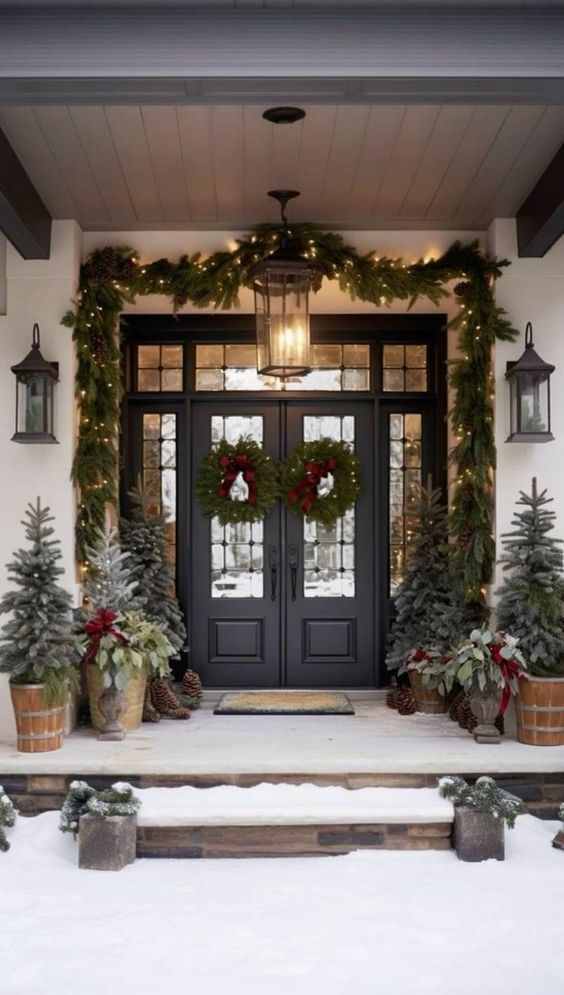 40+ Genius Christmas Front Porch Decorating Ideas - HubPages