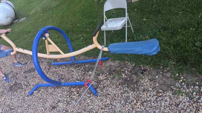 One Child Teeter Totter - Using a Muscle Builder Spring - HubPages