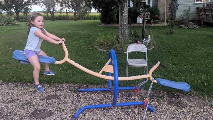 One Child Teeter Totter - Using a Muscle Builder Spring - HubPages
