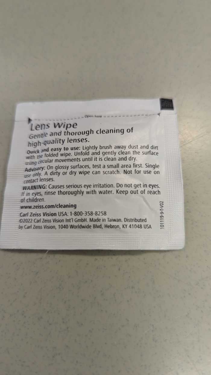 Zeiss Lens Wipe - It Was My Sign - HubPages