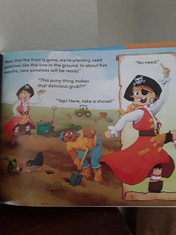 Farming, Potatoes, and a Pirate in Engaging Picture Book and Story for ...