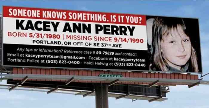 Kacey Perry: Friends Revive Case of Girl Missing 30+ Years - HubPages
