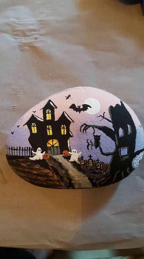 30+ Spooktastic Halloween Rock Painting Ideas - HubPages