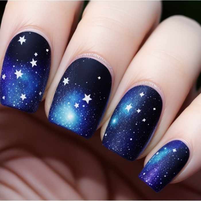 Galaxy Nails: The Shimmery Fall Nail Trend You Need to Try - HubPages