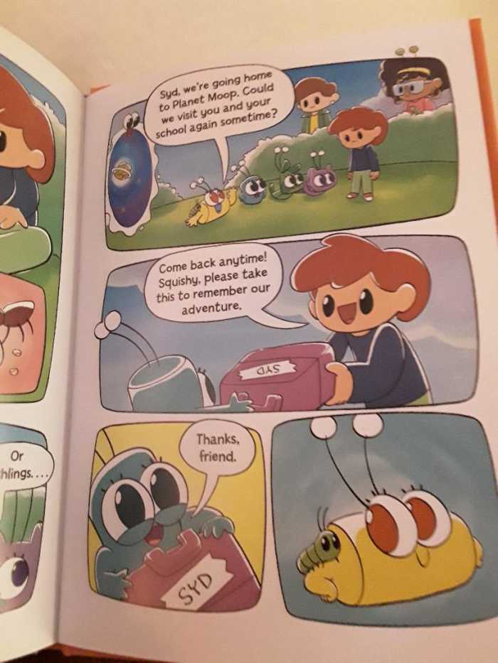 Fun Characters Marshmallow Martians in Two Graphic Cartoon Chapter ...