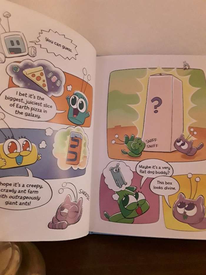 Fun Characters Marshmallow Martians in Two Graphic Cartoon Chapter ...