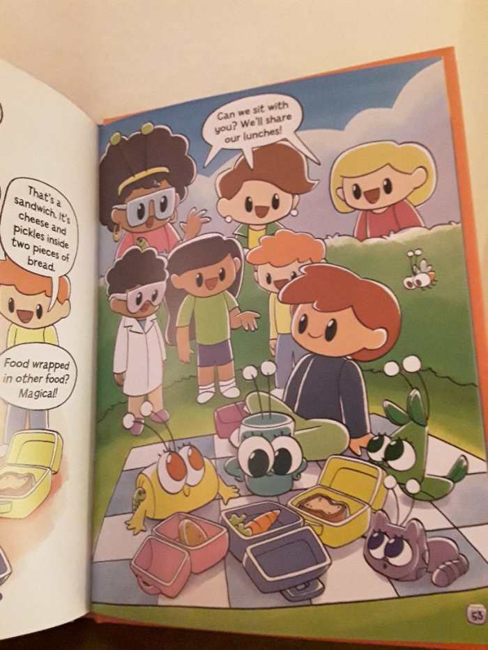 Fun Characters Marshmallow Martians in Two Graphic Cartoon Chapter ...