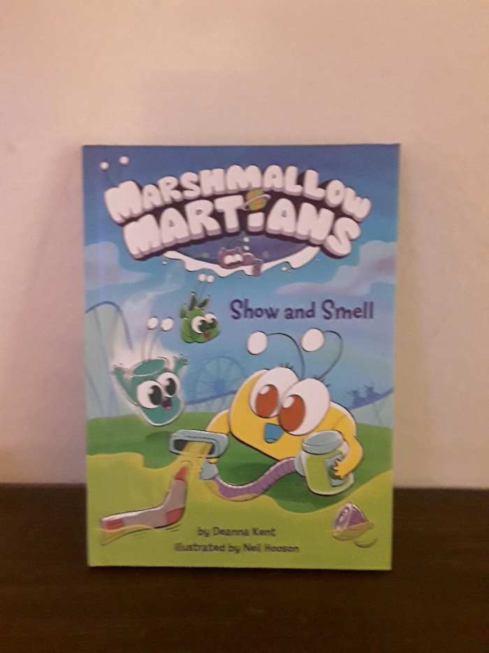 Fun Characters Marshmallow Martians in Two Graphic Cartoon Chapter ...