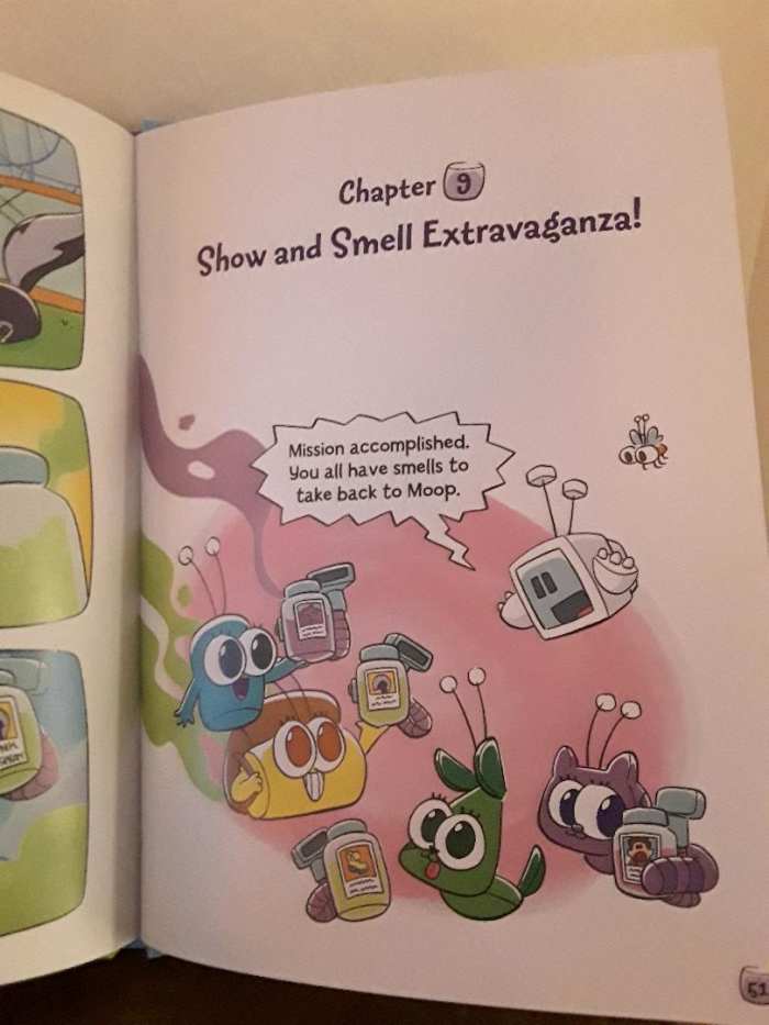 Fun Characters Marshmallow Martians in Two Graphic Cartoon Chapter ...