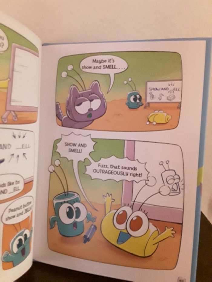 Fun Characters Marshmallow Martians in Two Graphic Cartoon Chapter ...