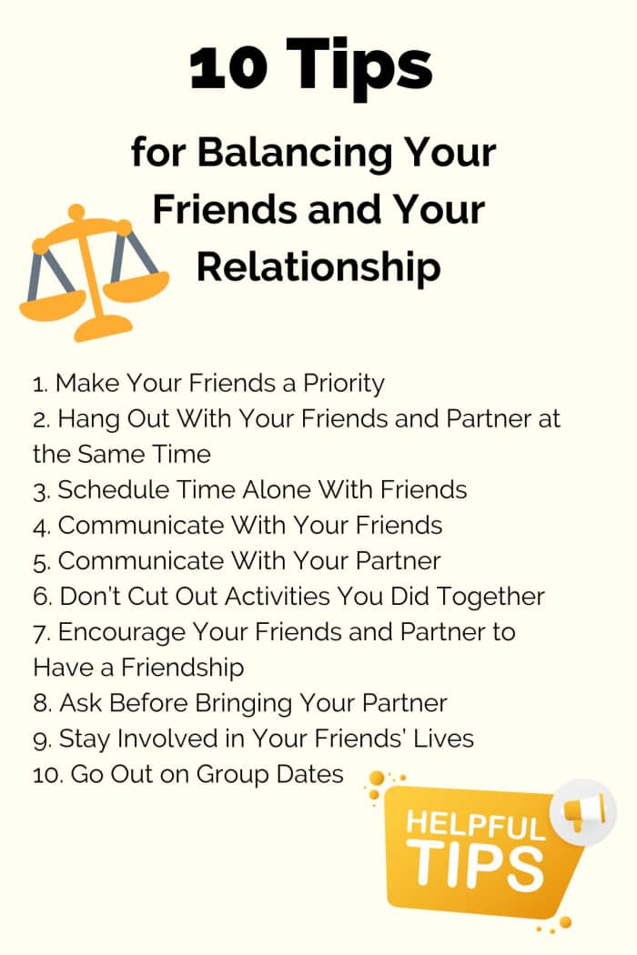 10 Tips for Balancing Your Friendships and Your Relationship - HubPages