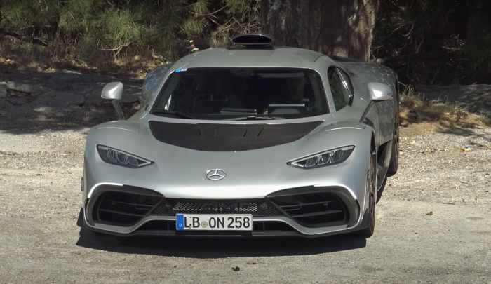 Mercedes Spotted Testing AMG One Hypercars In Spain - HubPages