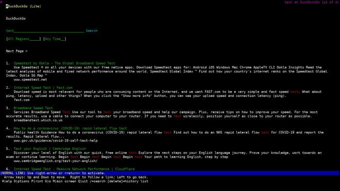Lynx A Minimalist Text Based Web Browser Hubpages