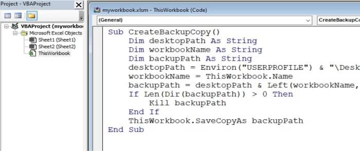How to Create an Excel Workbook Backup With VBA - HubPages