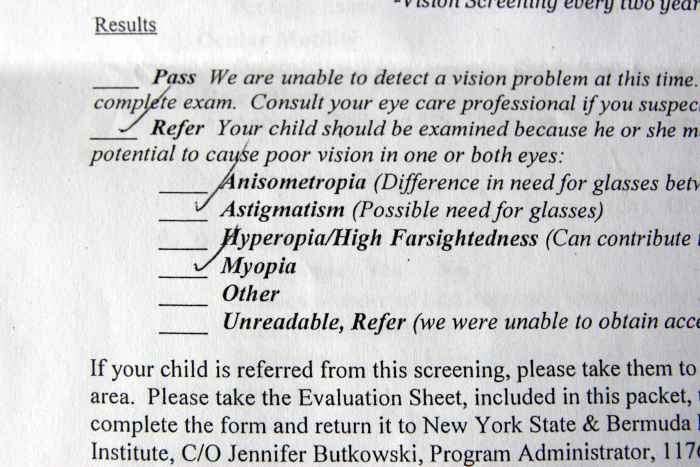 Preschool Vision Screening: Detecting Eye and Vision Problems in ...