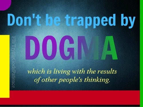 The Unholy Trinity of Christianity - Form, Self & Dogma. - HubPages