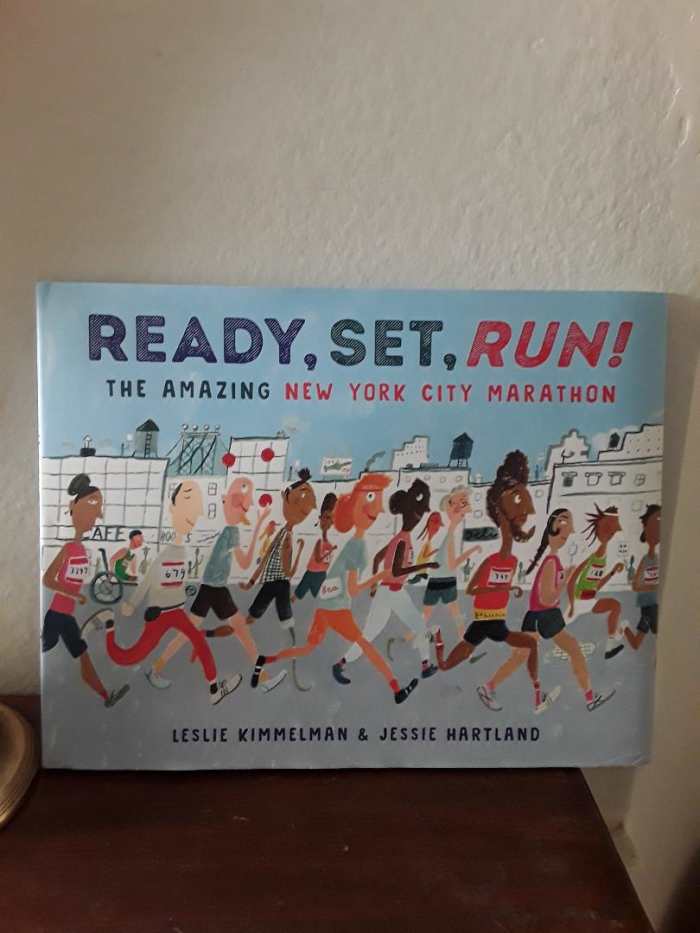 New York City Marathon Described in Energetic Non-Fiction Picture Book ...