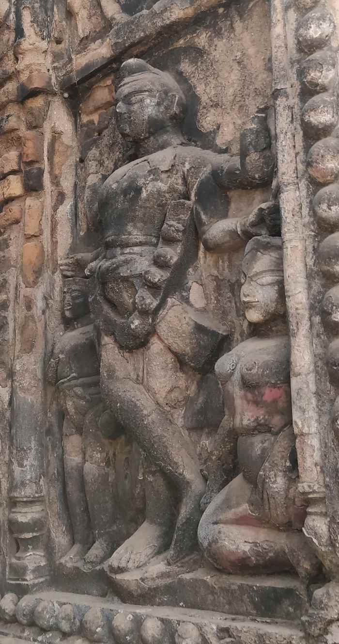 Krishna-Kali, a syncretic deity in Hinduism and Its presence in decorations of temples of West ...