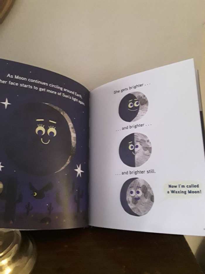 Moon Tells Her Story of Her Place in Space in Picture Book for Young ...