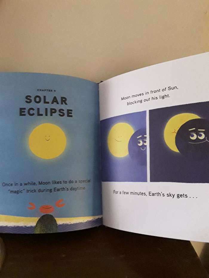 Moon Tells Her Story of Her Place in Space in Picture Book for Young ...