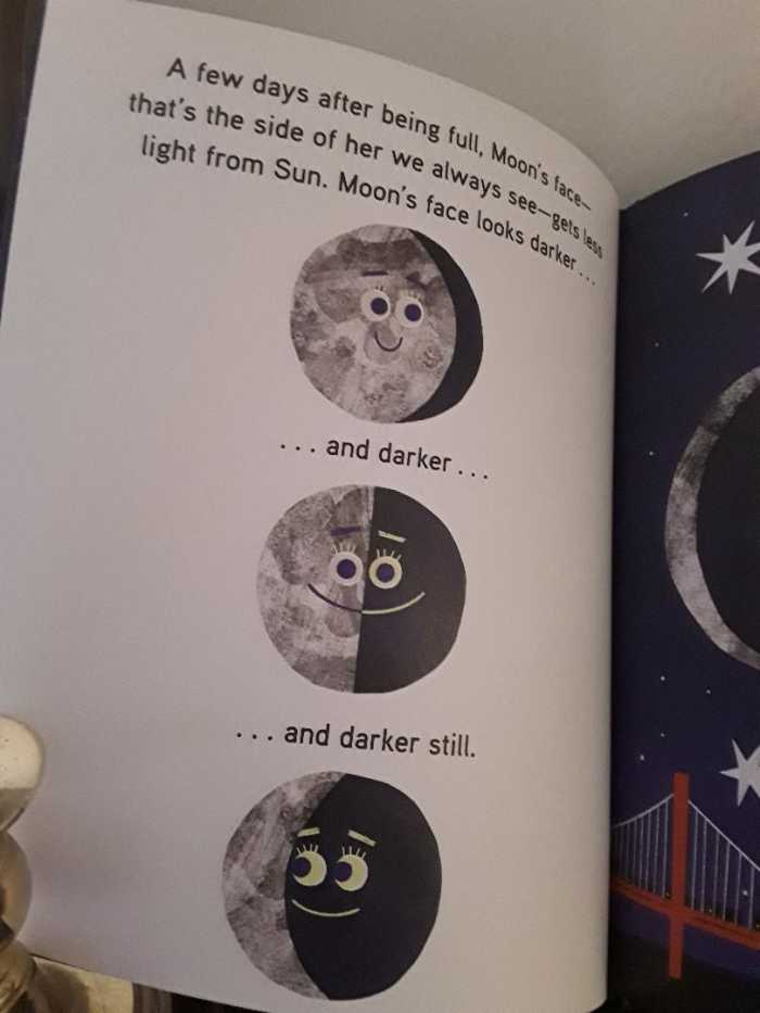 Moon Tells Her Story of Her Place in Space in Picture Book for Young ...