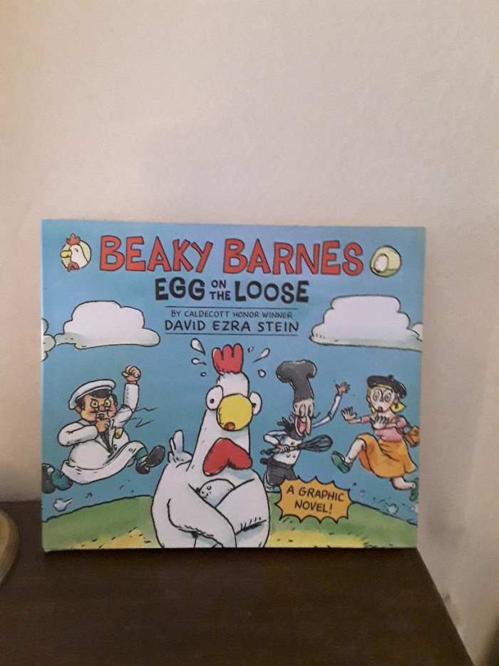 Comedy With a Chicken in Hilarious Graphic Novel From Caldecott Winning ...